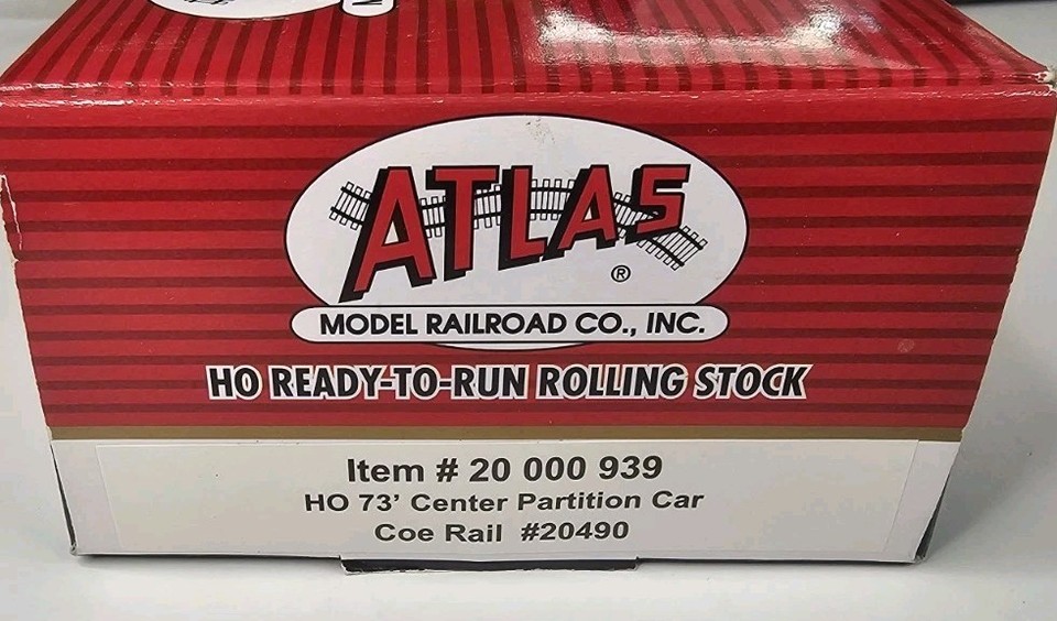 20 000 939 Atlas Master Line Coe Rail CRLE Center Partition Flat Car | eBay
