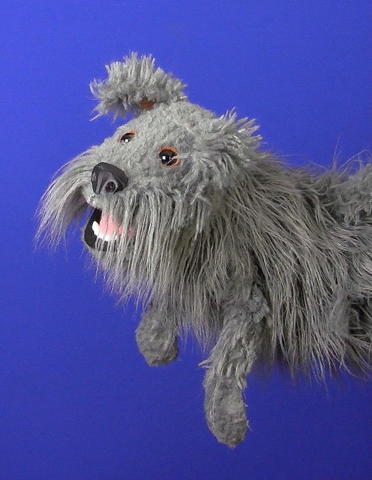 Professional "Scruffy Puppy" Muppet-Style Ventriloquist Puppet | eBay