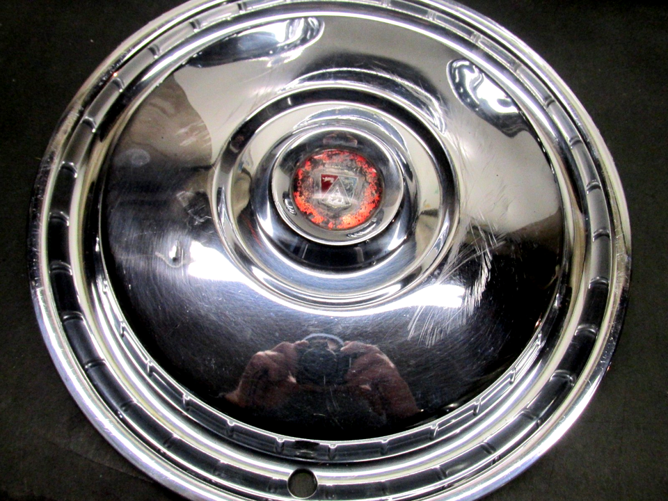 Set Of Four, 1955-56 Ford 15” Hubcaps. Fairlane Thunderbird | eBay