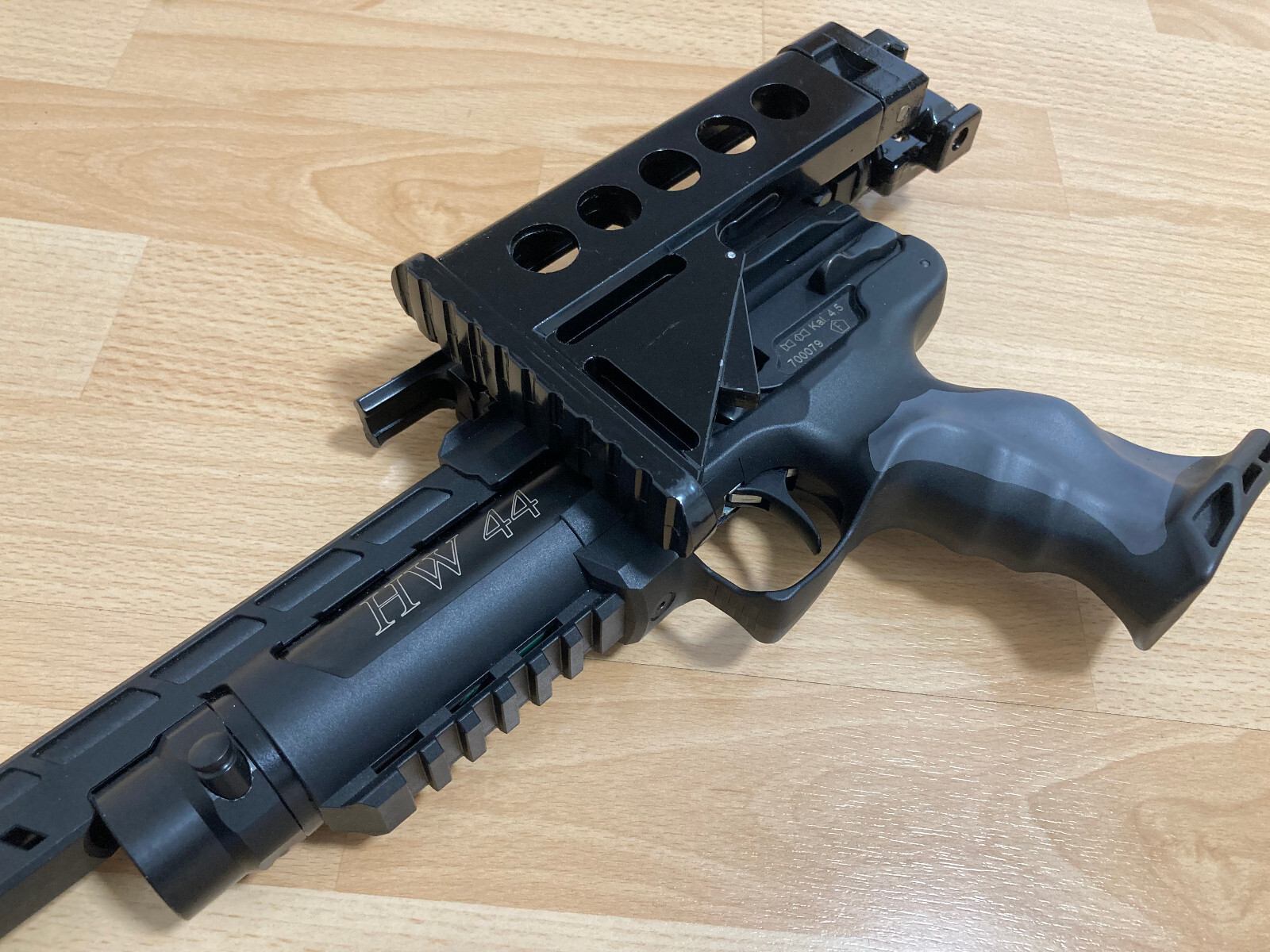 Advanced Shoulder Stock for Weihrauch HW44 100% aluminum | eBay
