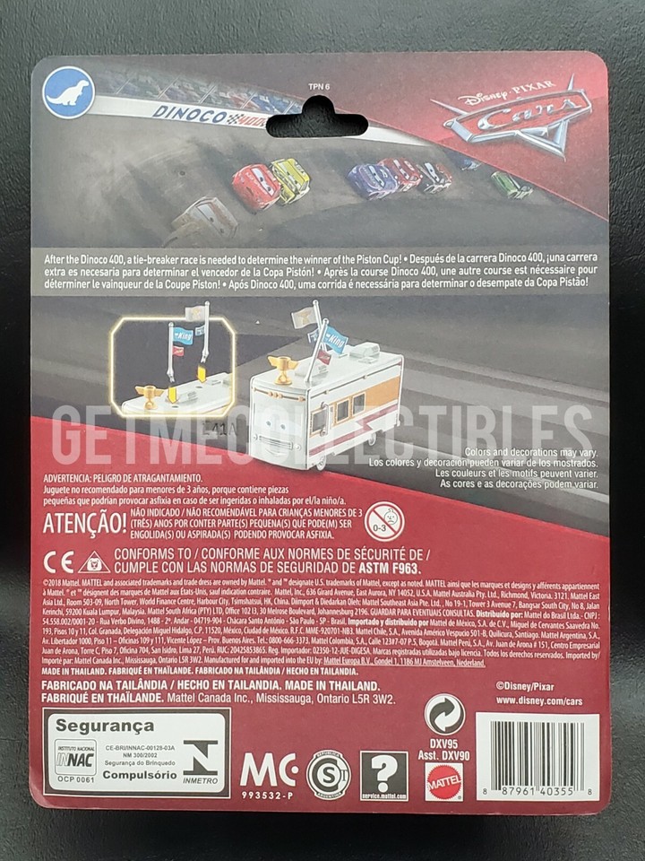 DISNEY PIXAR CARS VAN SCANLANE DINOCO 400 DELUXE 2019 SAVE 6% GMC | eBay