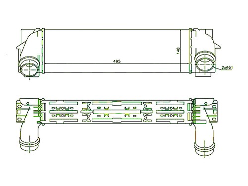 Pour BMW X3 F25 2014-2017 Radiateur Intercooler 17517823570 | eBay