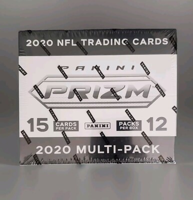 2020 Panini Prizm NFL Football Multi-Pack Cello Box *Sealed* 12-Packs ...