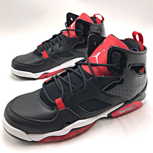 Jordan Flight Club 91 Black University Red White GS Youth shoes DM1685 ...