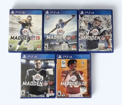 Lot Of 5 PS4 Games Madden 15, 16, 17, 18 & 20 Tested Works | eBay