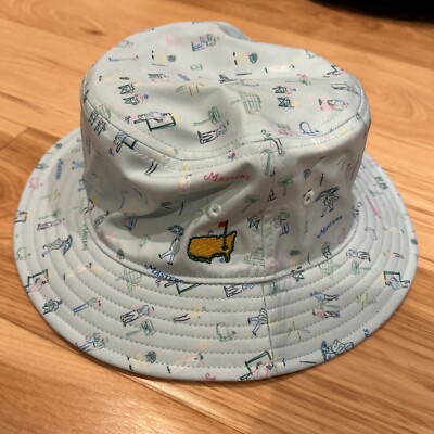 NEW Masters Golf Bucket Hat Women’s Fit Size S Small- Blue w ...
