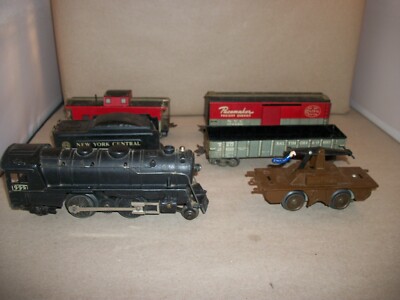 Vintage Marx Steam Line Engine 999 New York Train with 5 Cars ...
