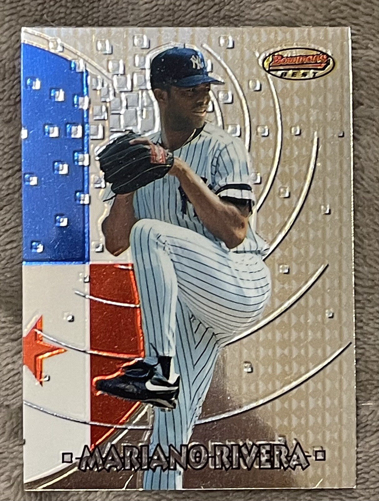 Mariano Rivera Bowman's Best NY Yankees 1997 Card HOF GOAT! Near Mint ...