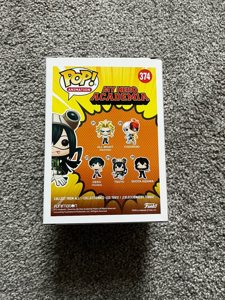 Funko Pop! Animation: Tsuyu Asui MHA Vinyl Figure #374 | eBay