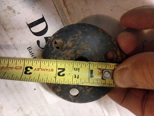 MEYER SALT SPREADER SPINNER 3 BOLT HUB PART # 36152 1/2" BORE 1" TALL ...