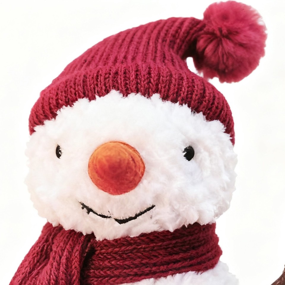 Snowman Plush Toy Cuddly Hugger Doll Stuffed Snowman Cute Plush Toy For ...