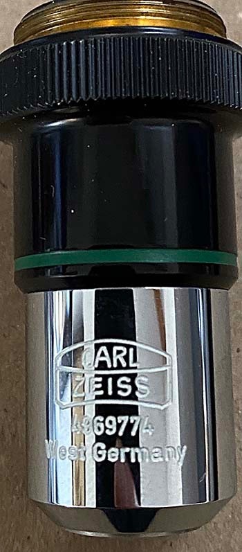 Zeiss Ph1 16x /0.35 160/0.17 Phase Contrast Microscope Objective | eBay