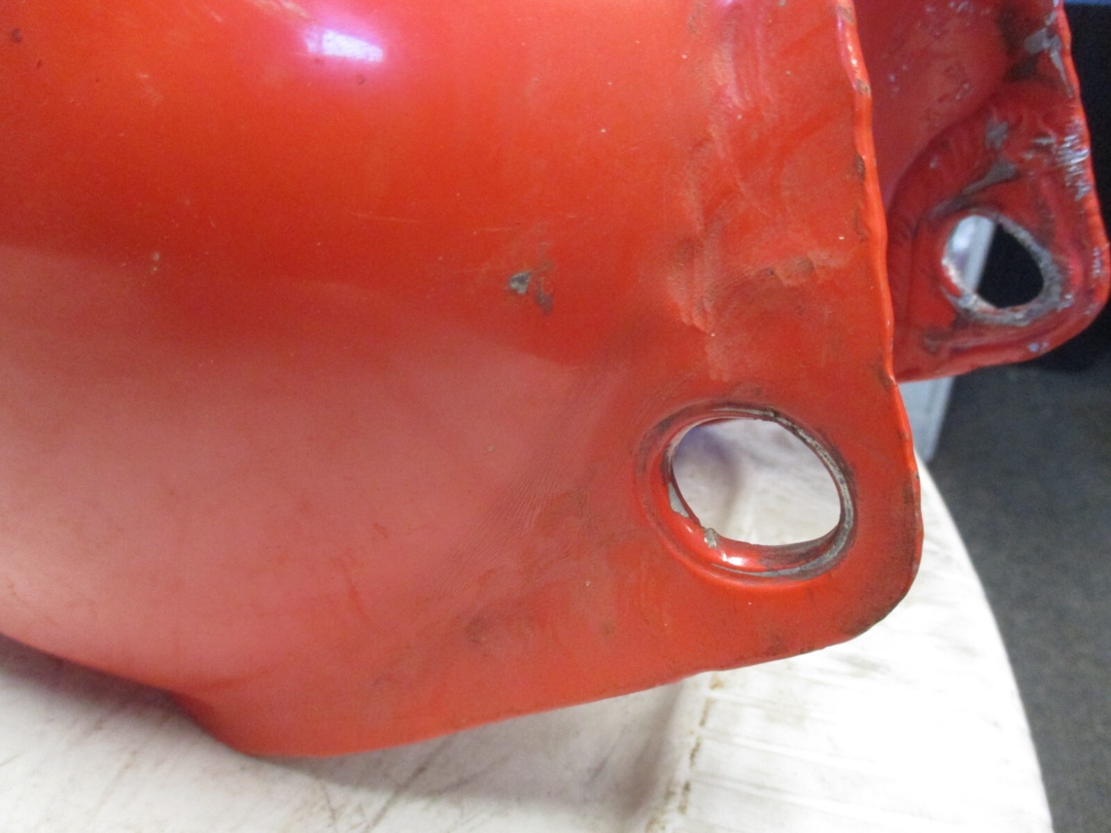 Honda OEM Aluminum Tahitian Red Elsinore Gas Tank *R23* | eBay