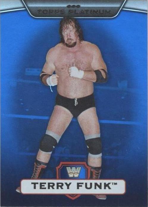 2010 Topps Platinum WWE - Terry Funk #104 Blue /199 for sale online | eBay