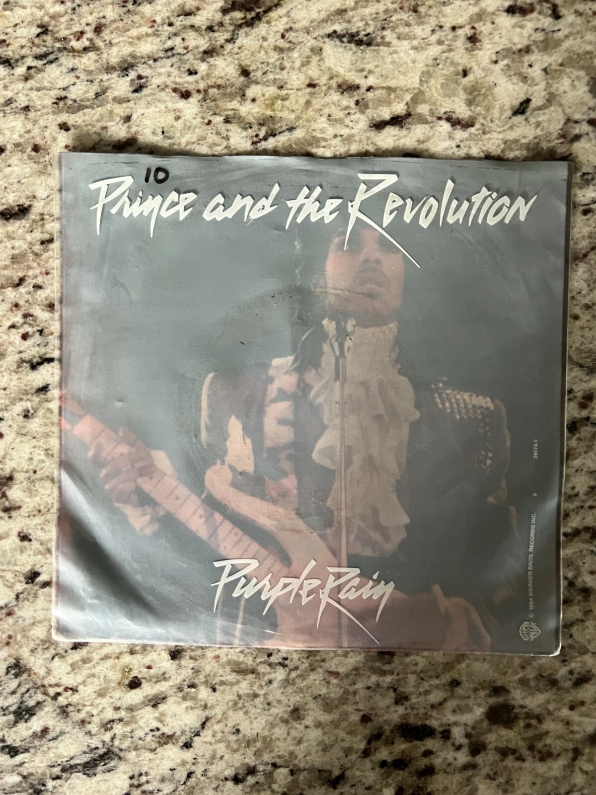 Prince - Purple Rain 45 RPM Record, WB Records, UC, Picture Sleeve (10 ...