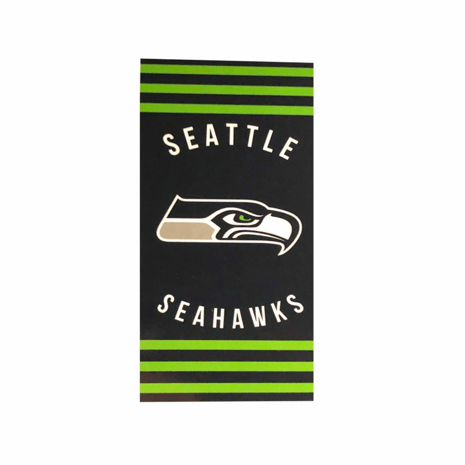 NEW Seattle Seahawks Football Team Licensed Stripes Beach Towel 30''x ...