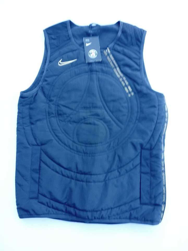 RARE Nike PSG Paris Saint-Germain Vest Gilet CT3907-010 Soccer Jacket ...