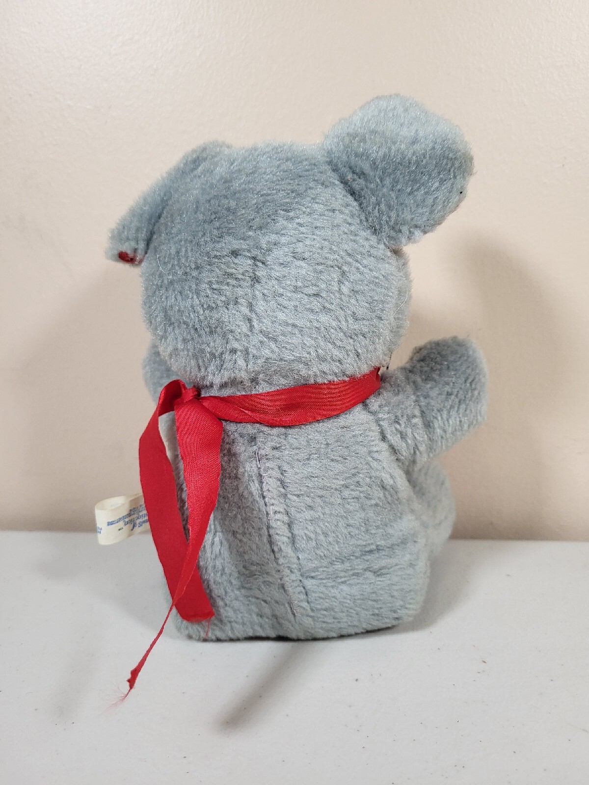 Vintage Knickerbocker Animals of Distinction Gray Teddy Bear Stuffed ...