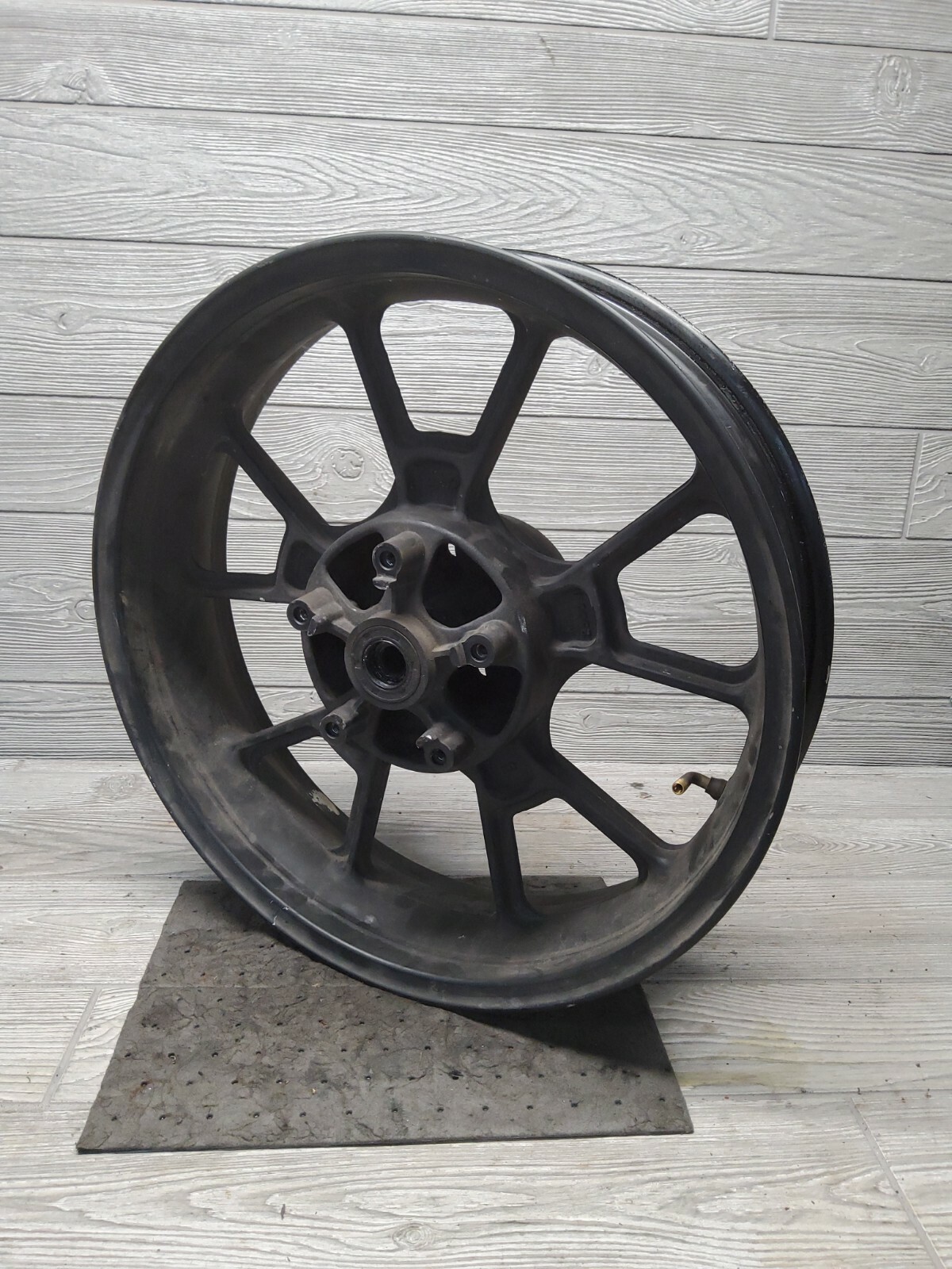 12 2012 Dongfang DF250R oem rear wheel rim 17x4.00" straight black | eBay