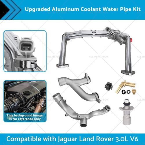 Upgraded Aluminum Coolant Water Pipe Kit Suitable for Jaguar Land Rover ...