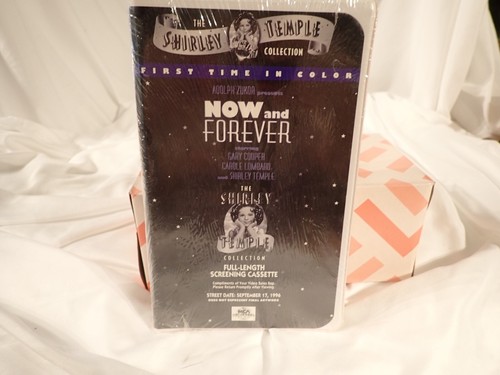 Now and Forever Shirley Temple Screening cassette 1996 Sealed with MCA watermark | eBay