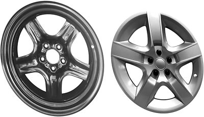 (1) Road Ready 17 inch Chevrolet Malibu Wheel Rim with (4) Hubcaps | eBay