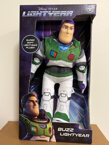 New Disney Pixar Buzz Lightyear HUGE 35cm tall Super SOFT Plush Age 0 ...