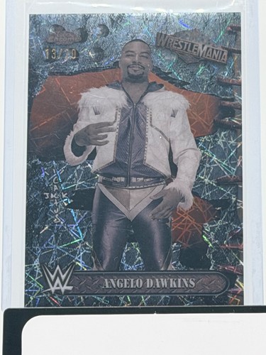 2025 Topps WWE Chrome WrestleMania Cactus Jack Laser RayWave Angelo ...