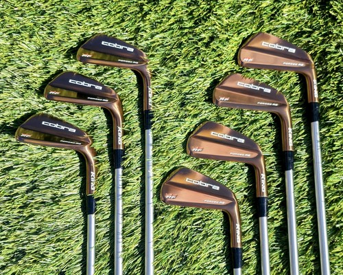 Used Cobra RF Forged MB Iron Set / 4 - PW / Stiff Flex | eBay