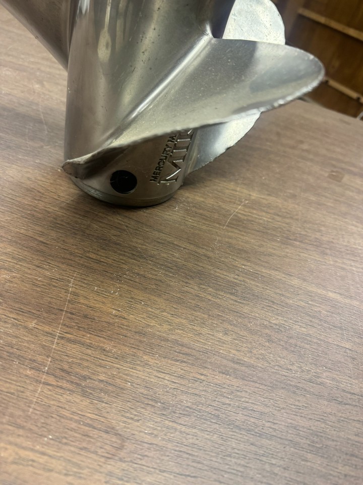 MERCURY MARINE MIRAGE PLUS 3 BLADE STAINLESS PROPELLER 48-13704 23P | eBay