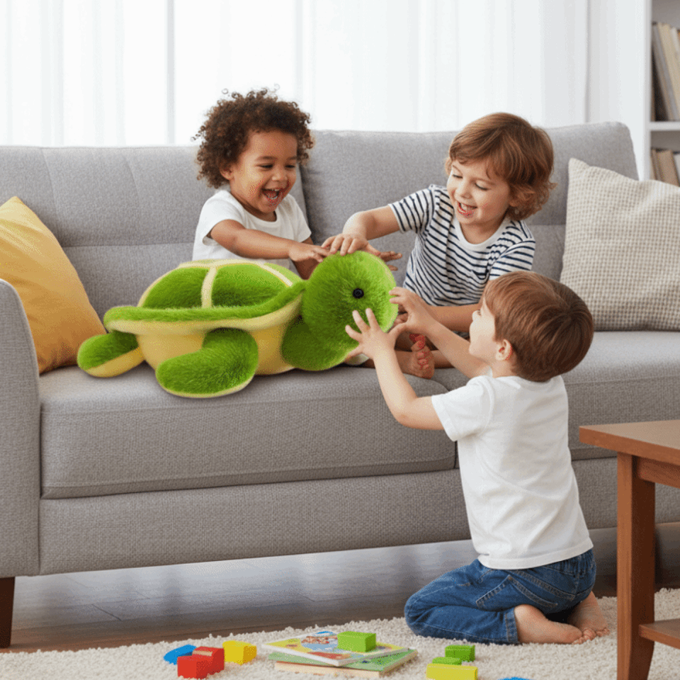 Soft Turtle Stuffed Doll Turtle Animal Plush Doll Kids Birthday ...