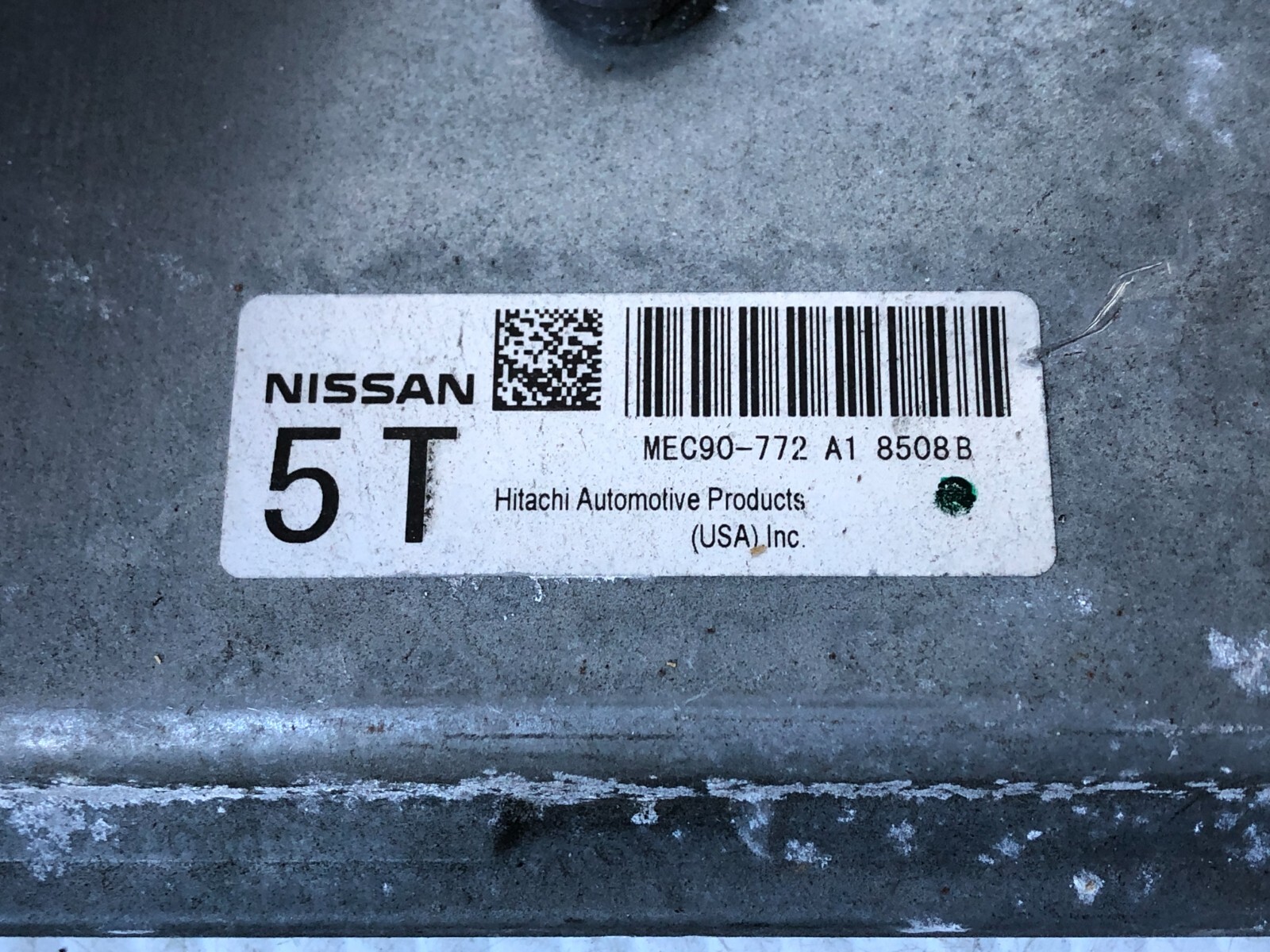 2008 Nissan Sentra Engine Computer Module ECM ECU Unit MEC90-772 A1 OEM ...