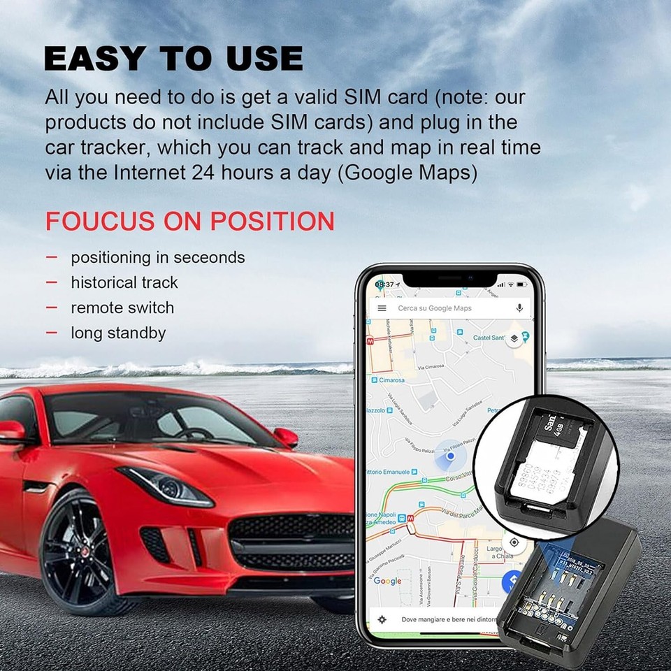 GPS Tracker for Vehicles Precise Real Time Tracking Devices,Full USA ...