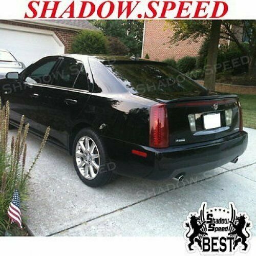 SpX 284R Type Rear Window Roof Spoiler Wing Fits 2005~2007 Cadillac STS ...