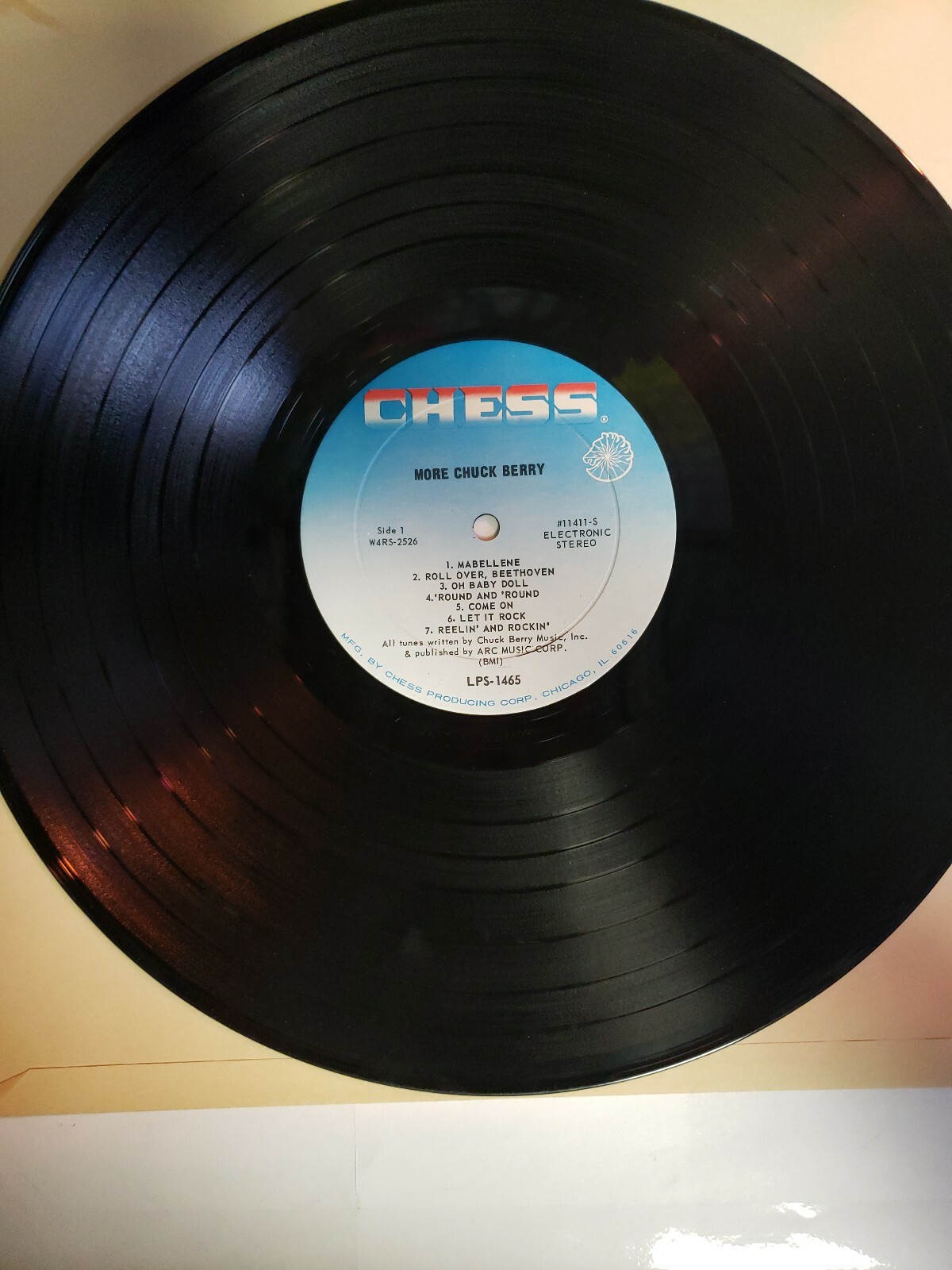 CHUCK BERRY: MORE CHUCK BERRY (CHESS LABEL LP 1465) 1963 Release | eBay