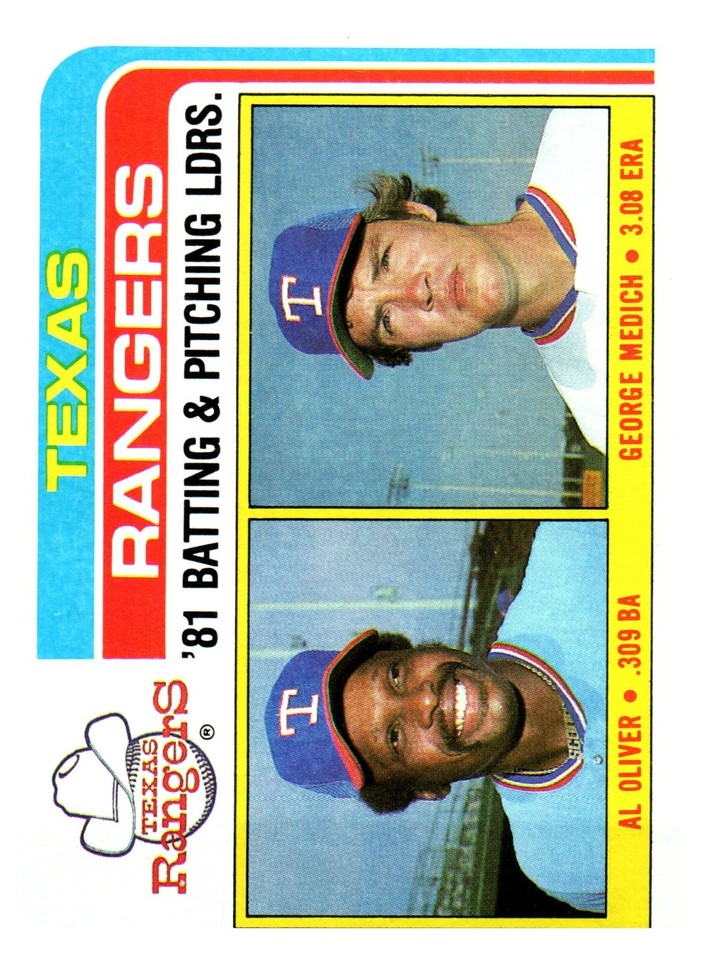 1982 Topps Baseball Cards Complete Your Set U-Pick (#'s 1-200) Nm-Mint ...