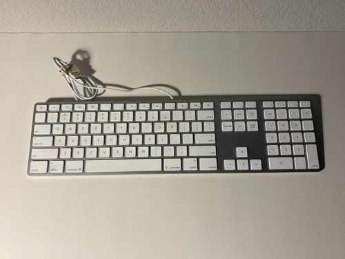 Apple USB Wired Keyboard A1243 10 Key Genuine OEM iMac Mac Mini Mac Pro ...