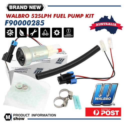 1PCS OEM WALBRO/TI F90000285 525LPH HELLCAT E85 Fuel Pump + Install Kit ...