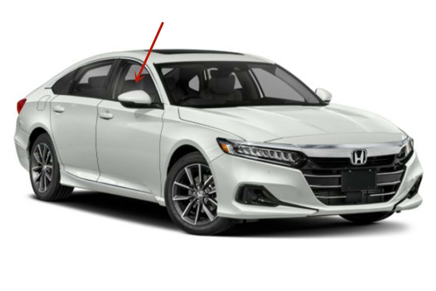 Fits 2018-2025 Honda Accord Hybrid Passenger Front Door Window Glass ...