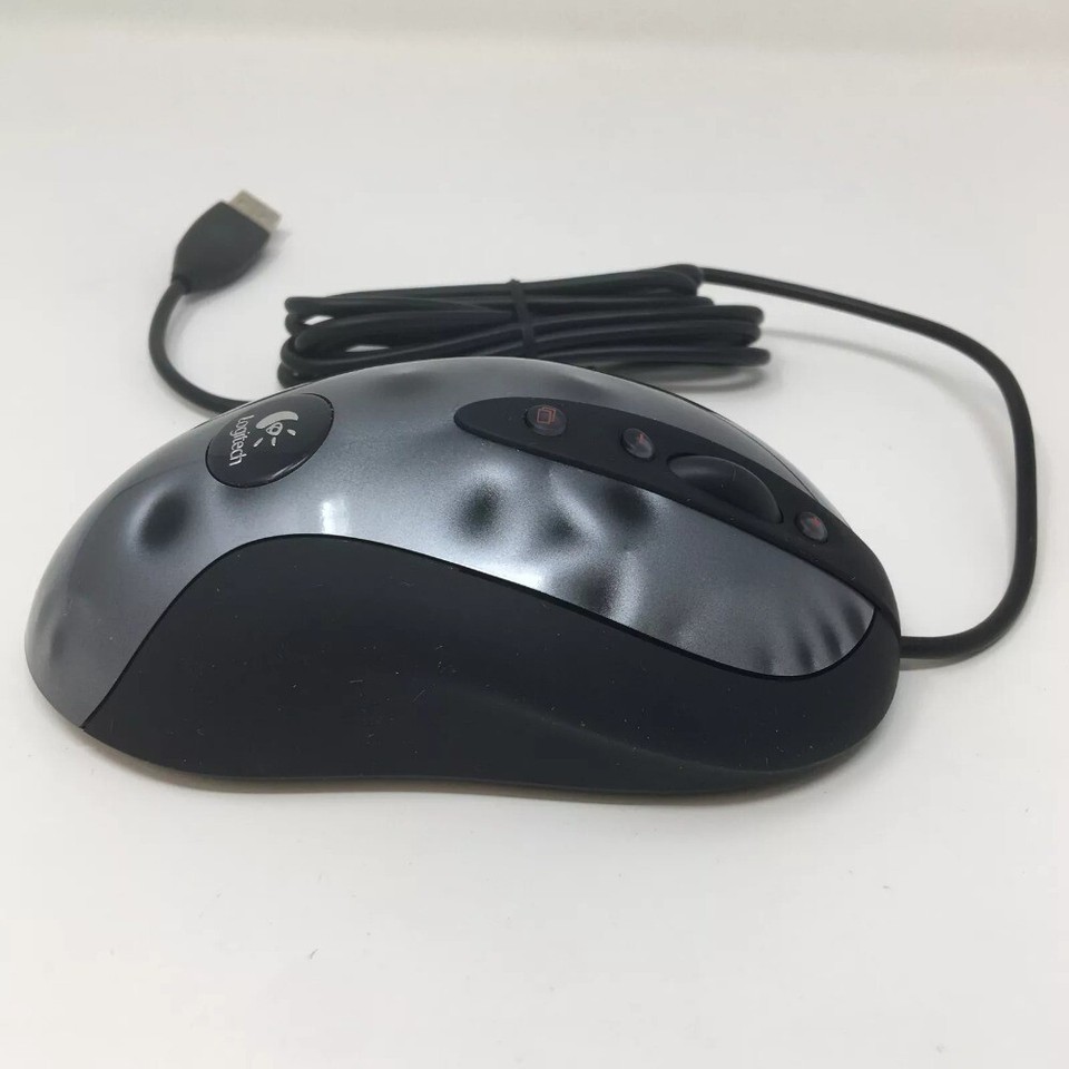 Logitech MX518 Wired Optical Gaming Mouse–High Precision, 1600DPI ...
