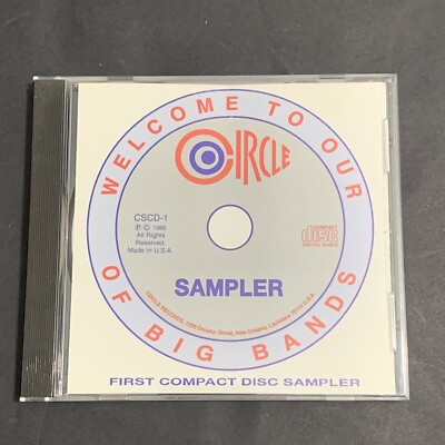 Jazz CD: The First Compact Disc Sampler / Circle CSCD-1 762247400028 | eBay