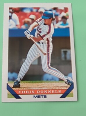 1993 Topps #238 CHRIS DONNELS New York Mets | eBay