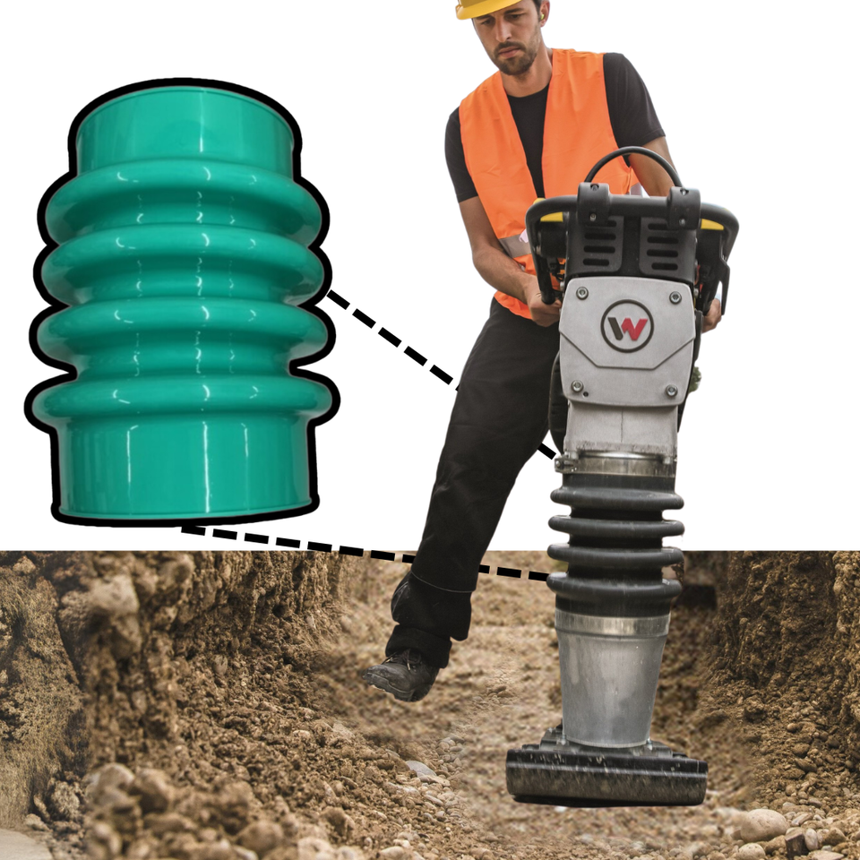 For Wacker BS60-2i BS60-4 BS60-45 BS600 BS60Y Rammer Bellow 1006882 ...