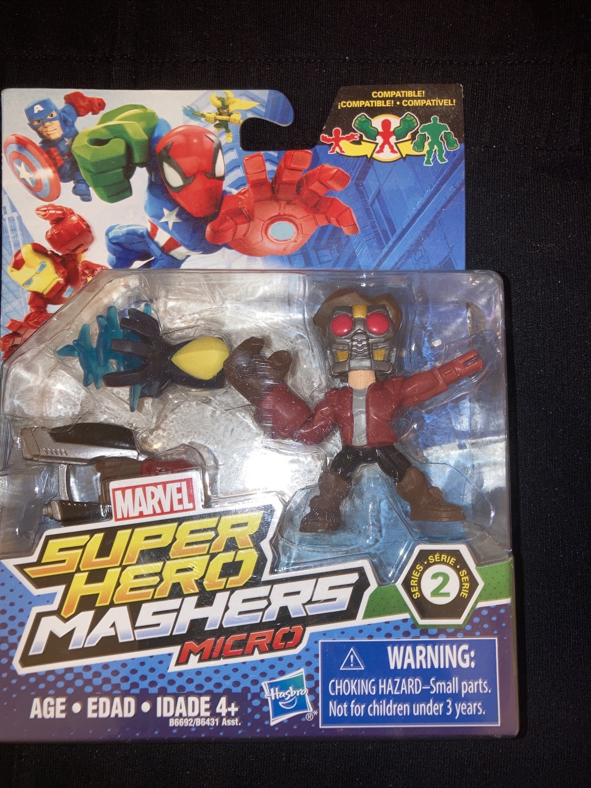 NIB STAR LORD Marvel Super Hero Mashers Micro Guardians Of The Galaxy ...