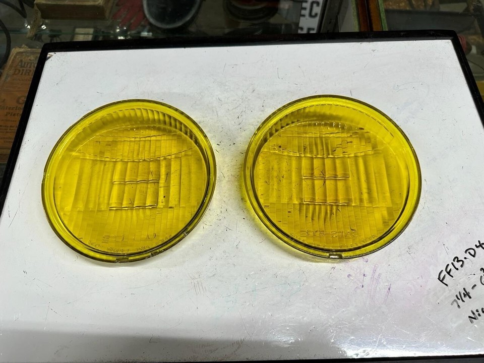 Large VINTAGE PAIR Original CATS EYE AUXILIARY LAMP 9000 Fog Light ...