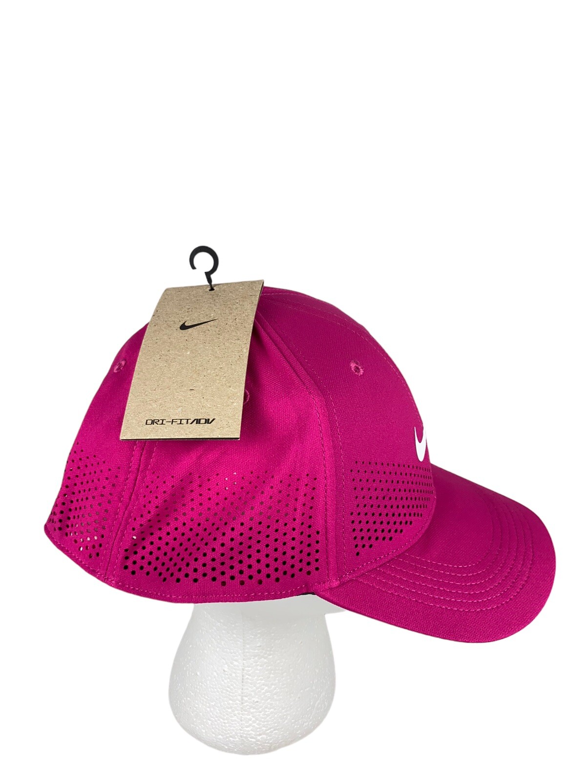 NEW Nike Club Cap Dri-Fit ADV Snapback Swoosh Hat Cap Pink FB5636-615 ...