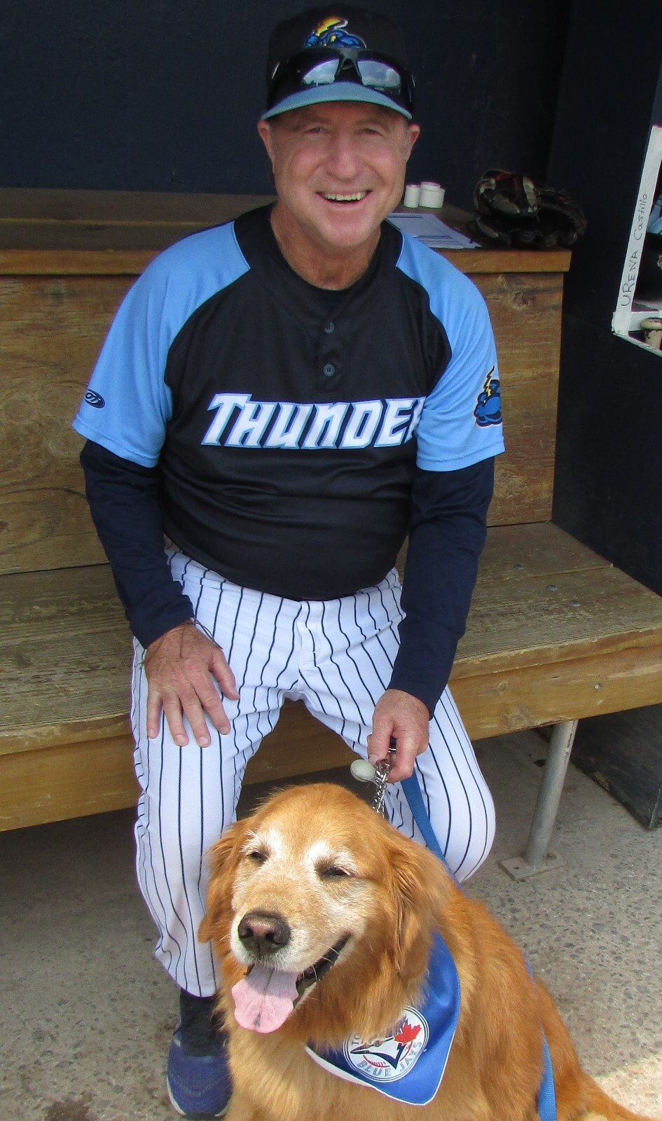 CASEY CANDAELE TORONTO BLUE JAYS SIGNED RAWLINGS MINOR LEAGUE.BASEBALL ...