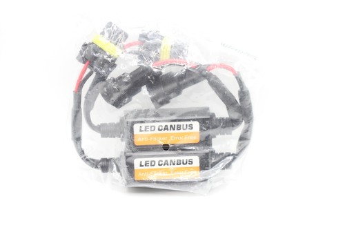 2x 9005 9006 9012 LED Headlight Anti Flicker Canbus Capacitor Decoder ...