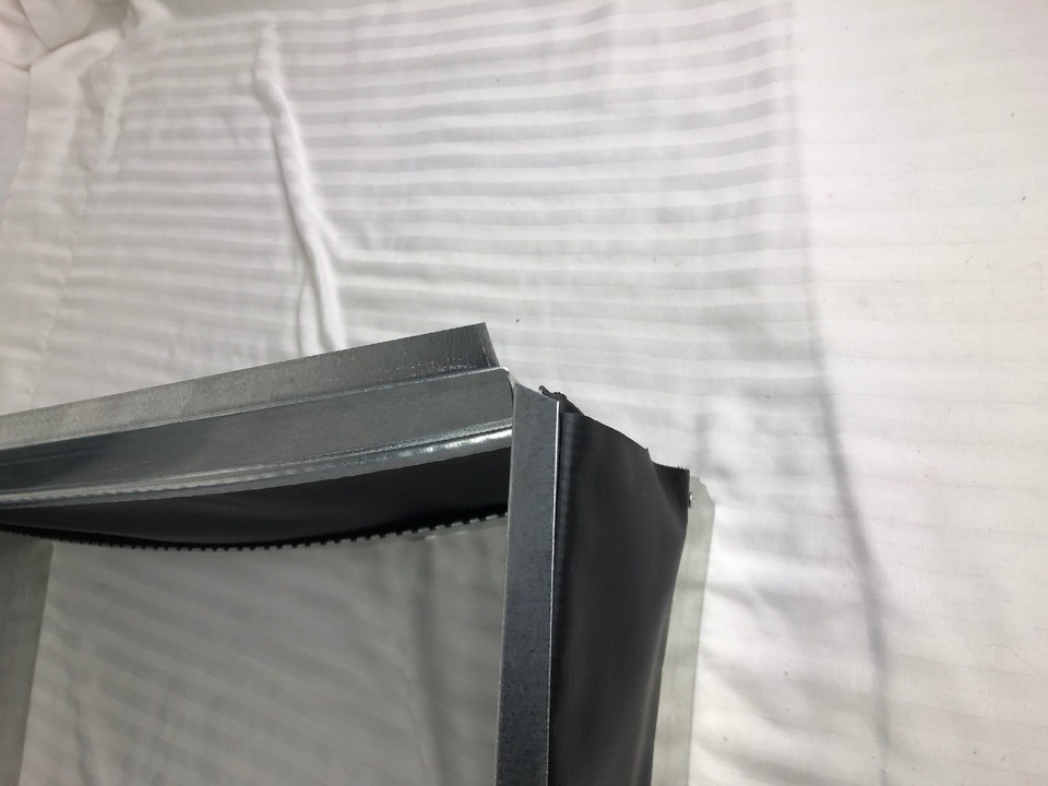 20 X 25 INCHES CARLISLE FLEXIBLE DUCT CONNECTOR CANVAS JOINT DUCTWORK ...