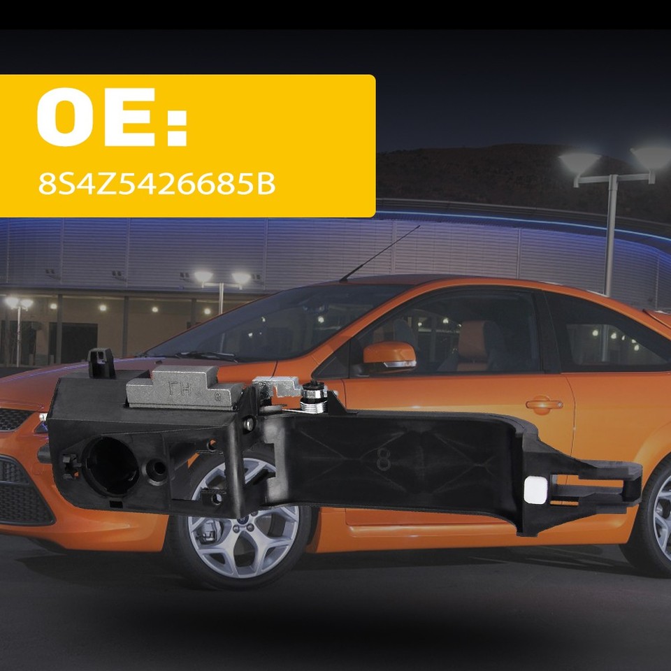 Side Door Driver Handle Exterior Front Bracket Left Base 39753 For Ford ...